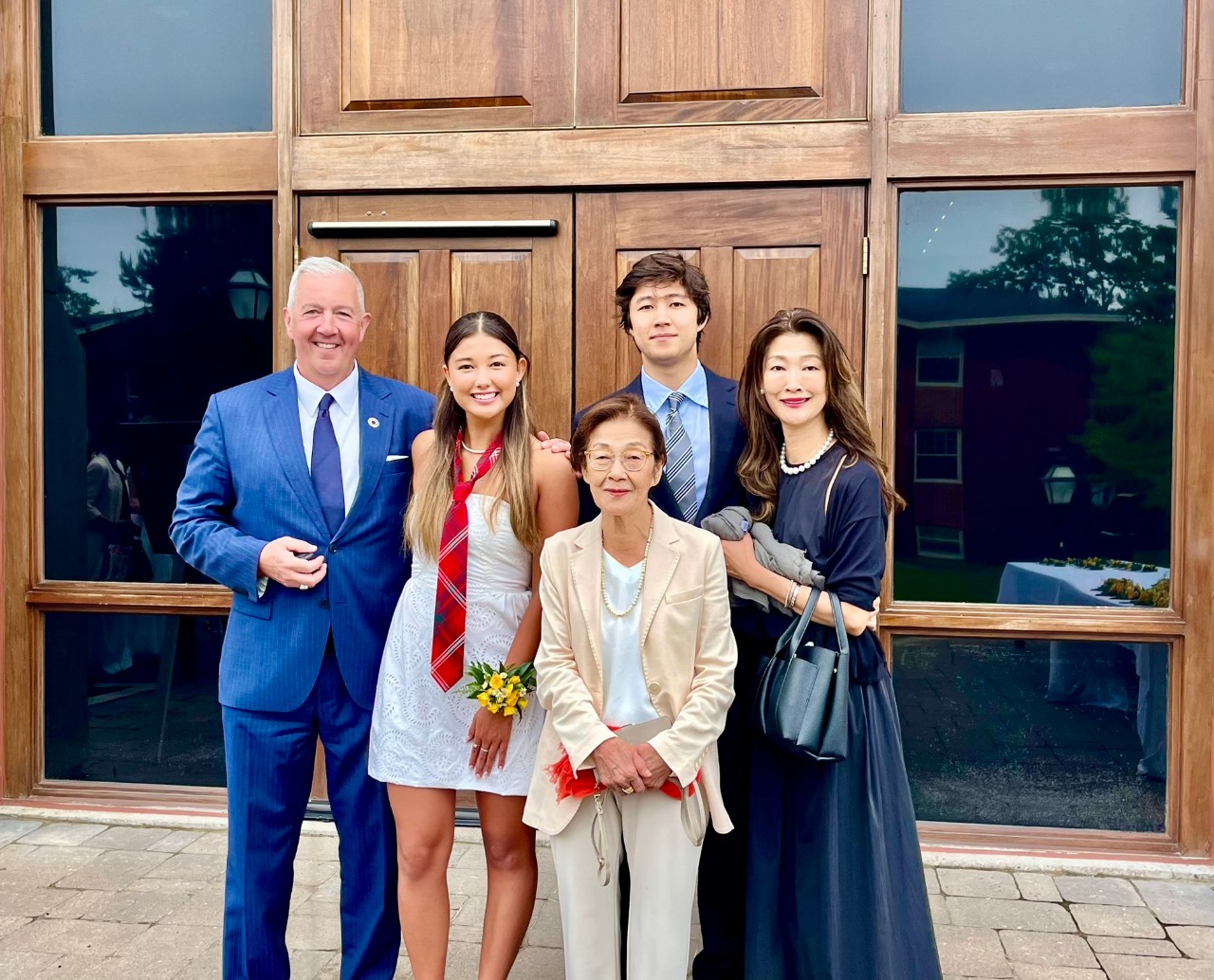 Caleb Gibbons and family celebrate daughter's next chapter | Alumni ...