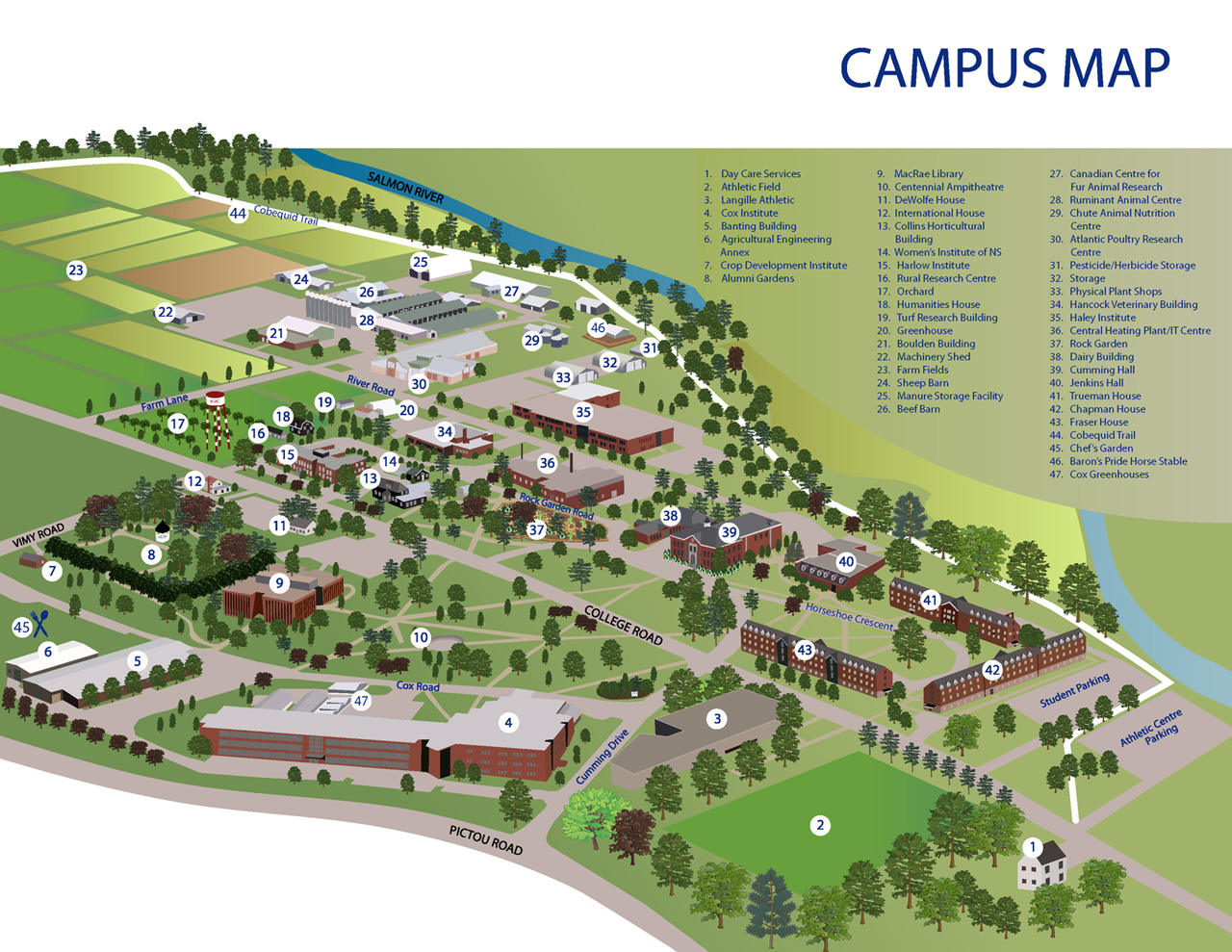 Parking - Agricultural Campus - Dalhousie University