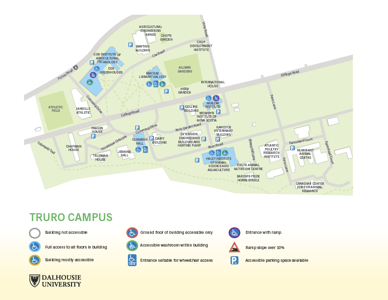 Accessibility - Campus Maps - Dalhousie University